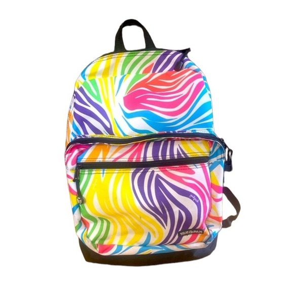 Yak Pak | Bags | Yak Pak Accessories Colorful Bright Neon Tiger Stripe ...
